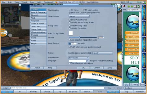 Echt Virtuell Neues Browser Plugin für OpenSim basierte Umgebung