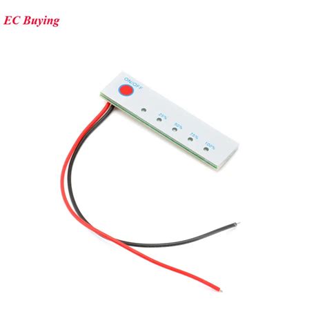3S 12V BMS Li Ion Battery Display PCB Module 18650 Lithium Battery Capacity Indicator Power