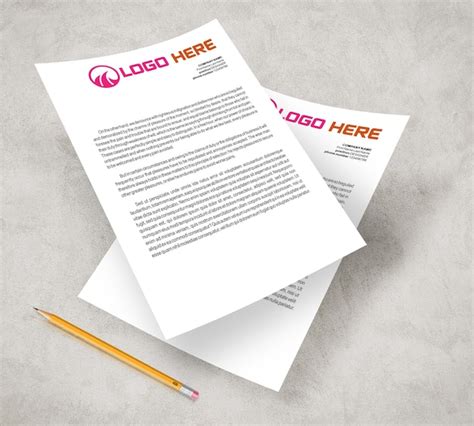 Premium Psd A4 Paper Mockup