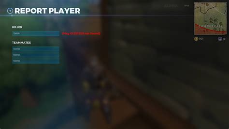 went to report this guy for using an aimhack and a speedhack and got
