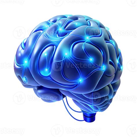 Extraordinary Traditional A Holographic Projection Of A Human Brain Intricately Detailed With