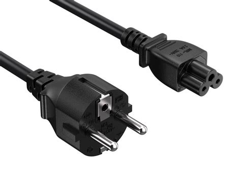 10ft 3 Prong Notebook AC Power Cord IEC320 C5 To NEMA 5 15P