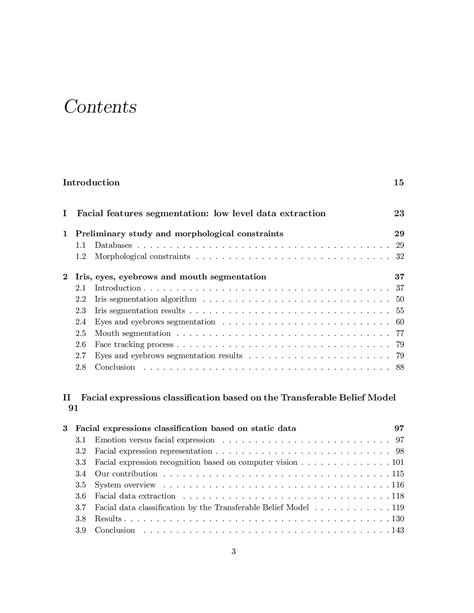 Facial Features Segmentation Analysis And Recognition Of Facial