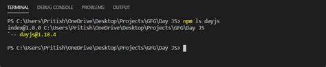 dayjs introduction and installation geeksforgeeks