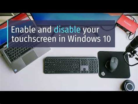 Enable And Disable Your Touchscreen In Windows 10 Harsha