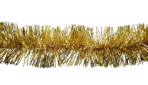 Premium Psd Gold Christmas Tinsel