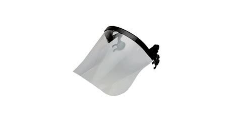 9034138 Centurion Safety Flip Up Face Shield With Brow Guard