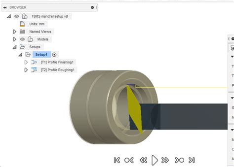 turning tool library dimension proportion issues autodesk community