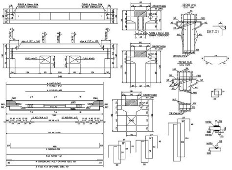 Design Of Reinforced Concrete Structure Cad File Concrete Structure Reinforced Concrete