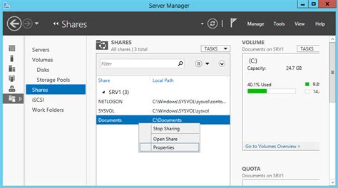 Настройка Access Based Enumeration в Windows Server 2012