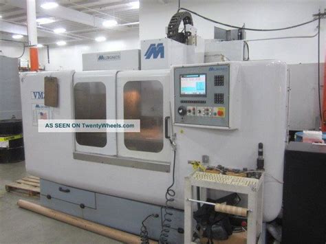 Milltronics Vm 24 Cnc Machining Center Centurion 6 Cnc Control
