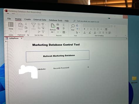 large database built in excel and refreshed in access r microsoftaccess