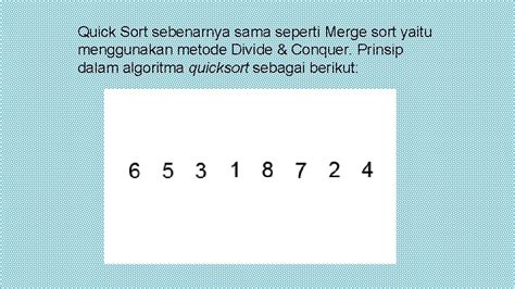 Algoritma Divide And Conquer Divide And Conquer Divide