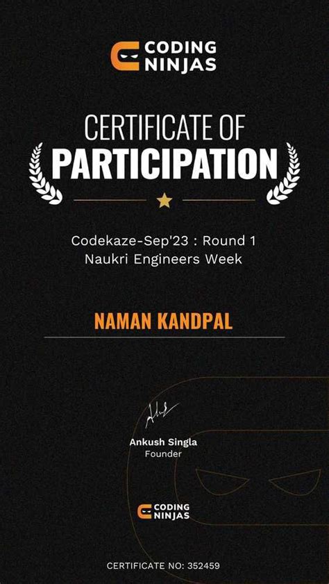 naman kandpal on linkedin codingninjas codekaze