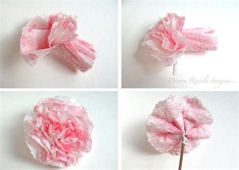 Decora Recicla Imagina C Mo Hacer Flores De Papel How To Make Paper Flowers