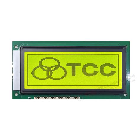 4 3 Inch 192X64 DOT Matrix Graphic Display Stn Yellow Green LCD Module 192X64 Graphic Display
