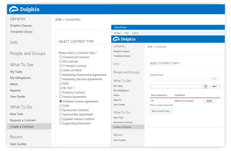 Sharepoint Contract Management Template
