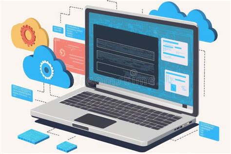 Program Development Testing Web Design Stock Illustration