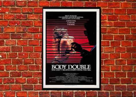 Body Double 1984 Movie Film Poster Print Art Wall Decoration Etsy