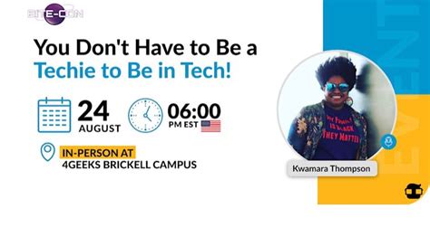 Kwamara Thompson On Linkedin Looking Forward To This Thursday Where We Discuss All Things Non