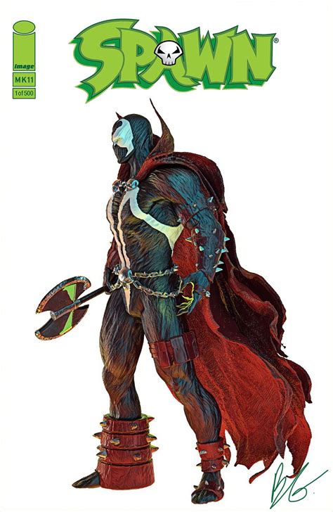 Spawn Mk11 Fan Art Statue Specialstl