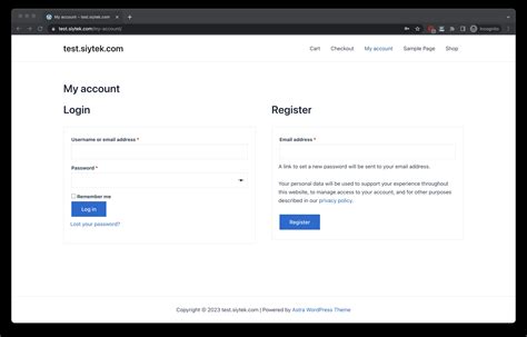 How To Separate Woocommerce Login And Registration Pages Siytek