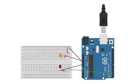 Circuit Design Optical Rotary Encoder Tinkercad