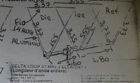 Delta Loop Para Cb 11 M 27 Mhz Em 2025 Antenas Radioamador Delta