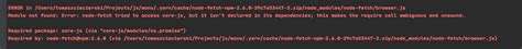 Storybook 6 Yarn 2 Workspaces Issue With Core Js As Dependecy Of Node Fetch · Issue 11559
