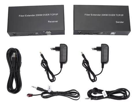 60hz Kvm Extender 1080p Fiber Hd To Fiber Converter Over Mercadolibre