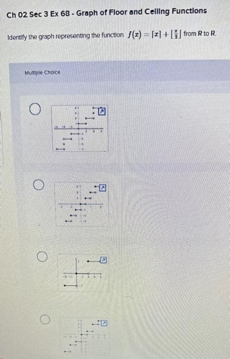 Solved Ch 02Sec3 Ex 68 - Graph of Floor and Celling | Chegg.com