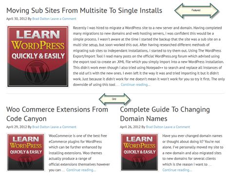 Using The Genesis Grid Loop For Different Home Post Layouts