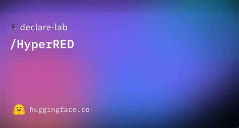Declare Lab HyperRED At Main