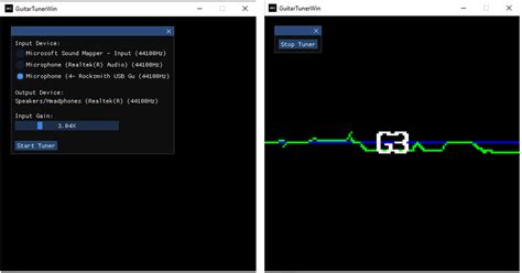 GitHub Mikeandike GuitarTunerWin A Self Contained Guitar Tuner App For Windows