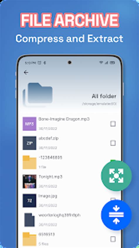 zip rar file compressor for android download