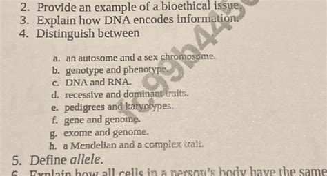 Solved Provide An Example Of A Bioethical Issureexplain How