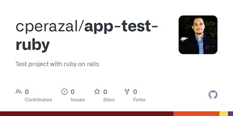 Github Cperazalapp Test Ruby Test Project With Ruby On Rails