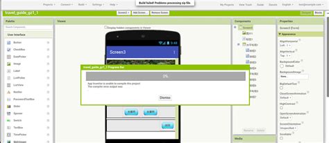 My App Compilation Failed Bugs And Other Issues Mit App Inventor Community