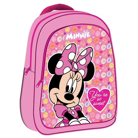 Minnie Mouse Premium A4 Backpack Bag City