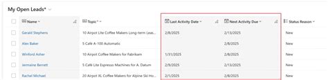 Track Last Activity Date In Dynamics 365 Sales Step By Step Guide