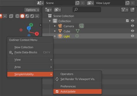 Simplevisibility Addon Sep2021 Update Released Scripts And Themes Blender Artists Community