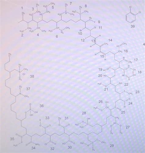 Solved CH₂ 7 нс 3 on tout HC CHS 32 CH CH HC HC CH 9 39 CH Chegg com