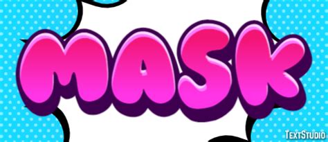 Mask Text Effect Generator TextStudio