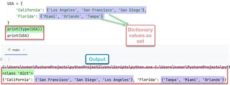 python dictionary of sets [6 methods to create]