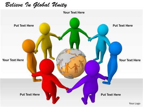 Believe In Global Unity Ppt Graphics Icons Powerpoint PowerPoint Slide Templates Download