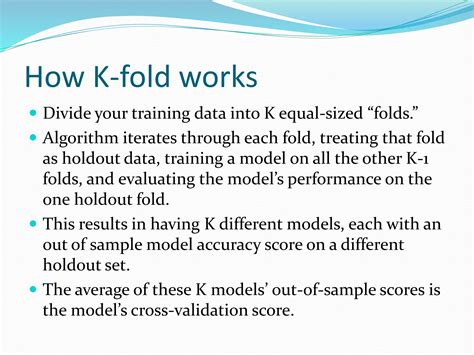 Cross Validation Cross Validationmcross Validationpptx