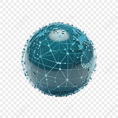 고립 된 3d 렌더링 인터넷 글로브세계 기술행성 지구 Png 일러스트 무료 다운로드 Lovepik