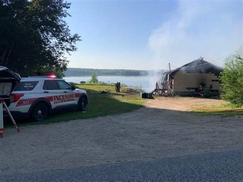 Une Résidence De Kitigan Zibi Détruite Par Un Incendie Chga