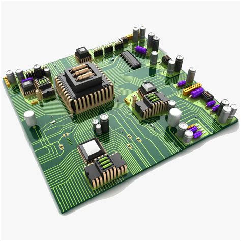 Circuit Board 3d Models Download Free3d