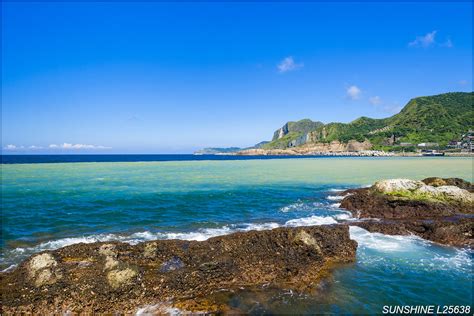 L25638陰陽海地標水湳洞海岸九份金瓜石新北市台北縣台北瑞芳區瑞芳 九份 九份的歷史發展根據 Flickr